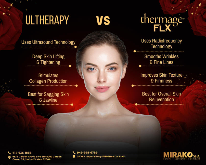 Thermage FLX vs Ultherapy: Which One is Right For You?